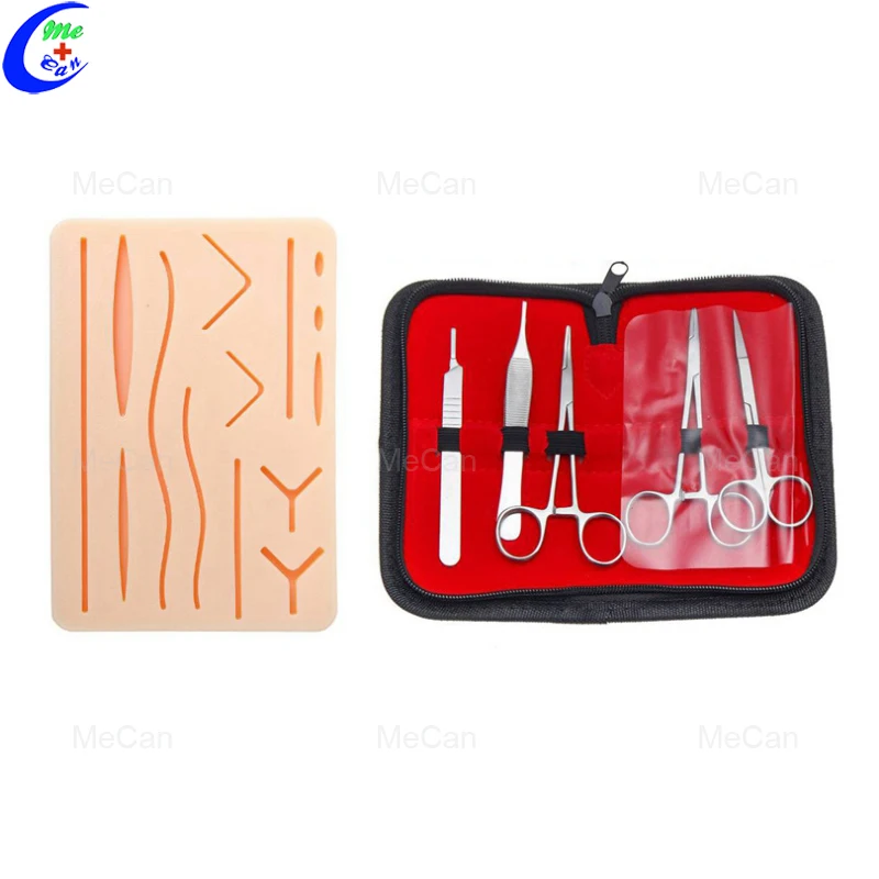 Medical Surgical Training Laparoscopic Suture Suturing Pad Set Hospital ...