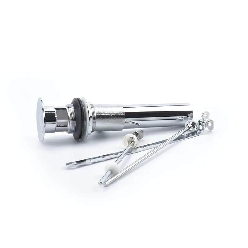 Universally Designed Lavatory Pop-up Assembly With Overflow,Chrome,1-1/ ...