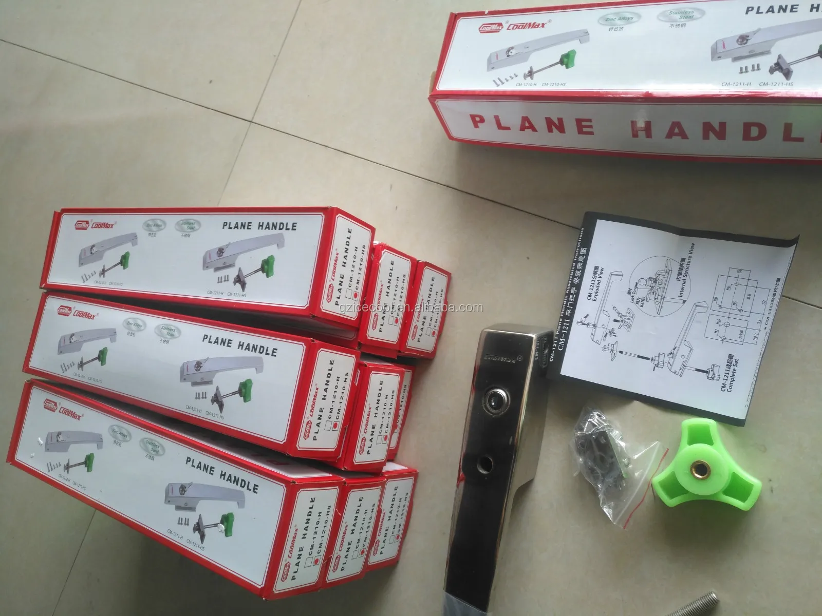 Coolmax Cold Room Handle Door Lock CM-1210-H / CM-1210-HS