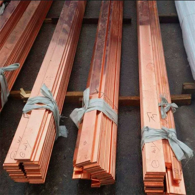 Copper Flat Bar / Copper Busbar / Copper Rod Round Bar Kupfer - Buy ...
