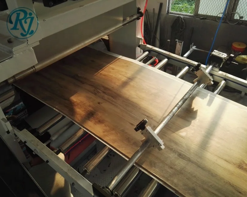 Spc Luxury Vinyl Floor Machine Spc Click Floor Production Line Spc ...