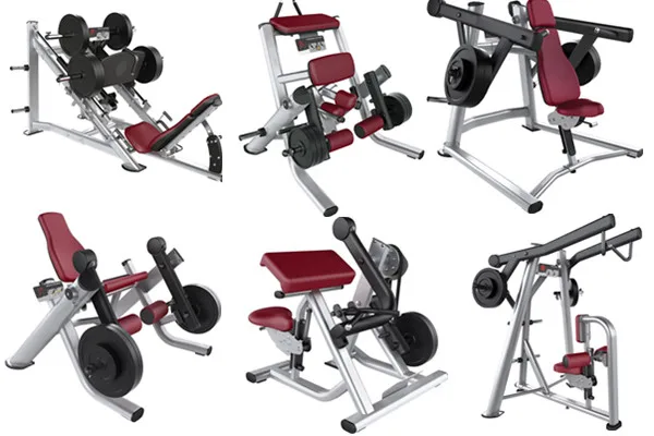 Commercial Multi Gym Equipment Plate Loaded Machine Fitness Equipment ...