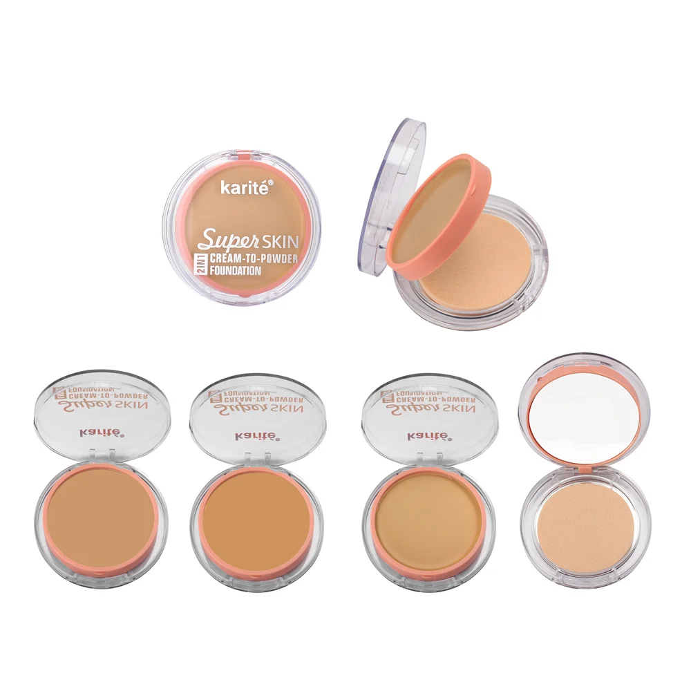 Karite 2 in 1 Brighten Concealer Cream & Pressed Powder - Dark Khaki ...