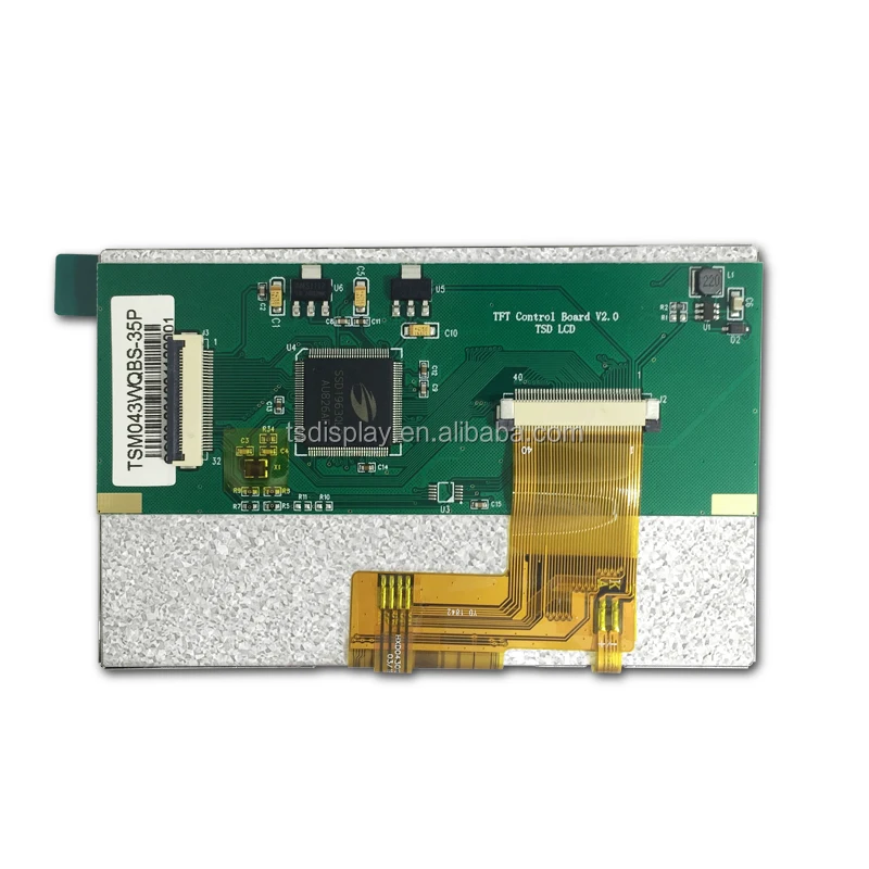 4.3" TFT LCD with SSD1963 Controller Board - Resistive Touch Screen