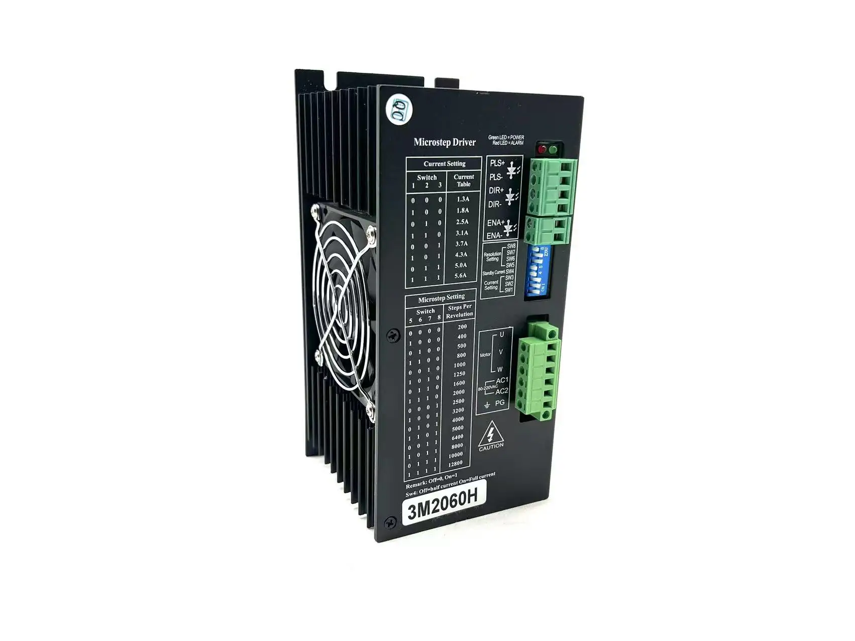 3 Phase 220vac Step Motor Driver 3m2060h/3dm2060h/3dm2080 For Nema 43/ ...