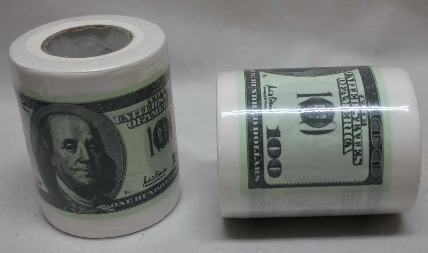 Money Dollar Bill Print High Quality Funny Toilet Paper Tissue Colored ...