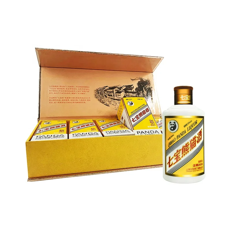 Shaghai Local Brand Qibao Panda Professional Design 100ml/bottles ...