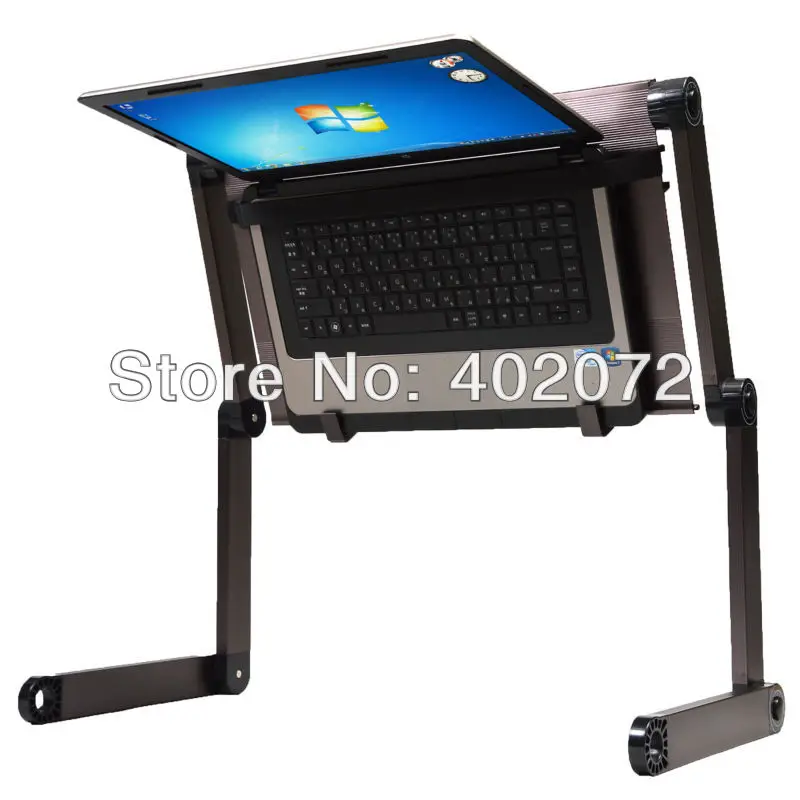 Lying down laptop stand store
