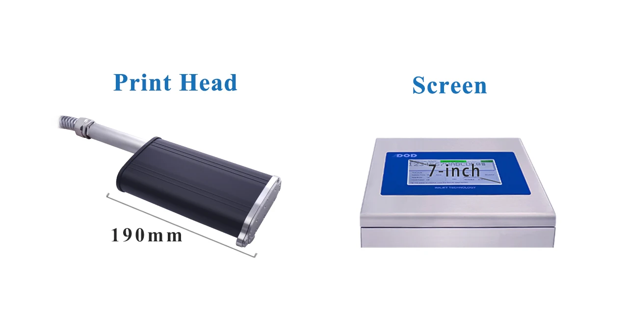 DOD Inkjet Printer D100 - High Productivity Coding Machine