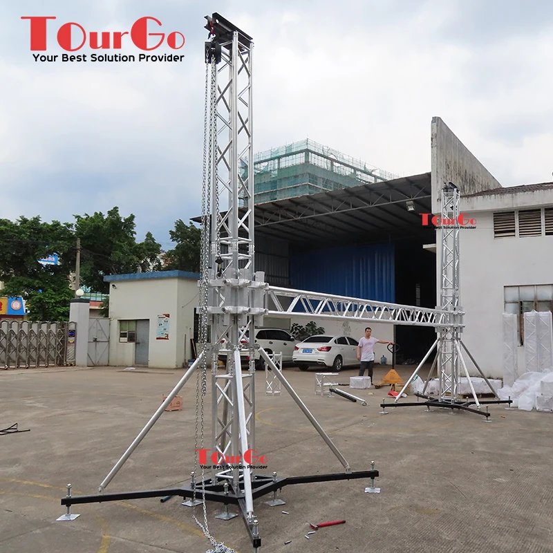 Aluminum Led Display Circle Truss Stage Lighting Truss Stand Bolt Roof ...