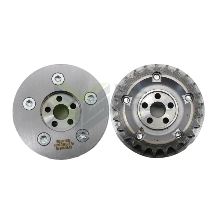 Engine IN+EX Camshaft Adjuster VVT Gear for VW Audi A4 B7