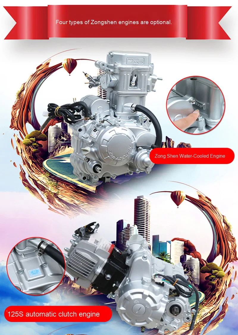 Three-Wheeled Gasoline Engine Motorcycle EEC Certified Heavy-Duty King ...