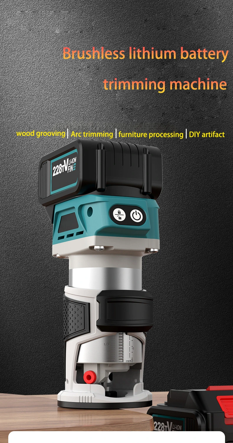 Cheap Lithium Battery Trimmer Machine Woodworking Tools Engraving ...