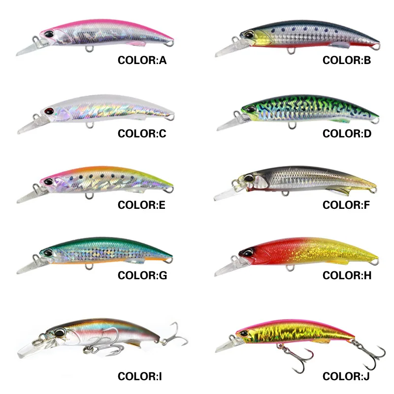92mm/40g Hard Bait Lure Bionic Fishing Lure Pike ABS Material Minnow ...