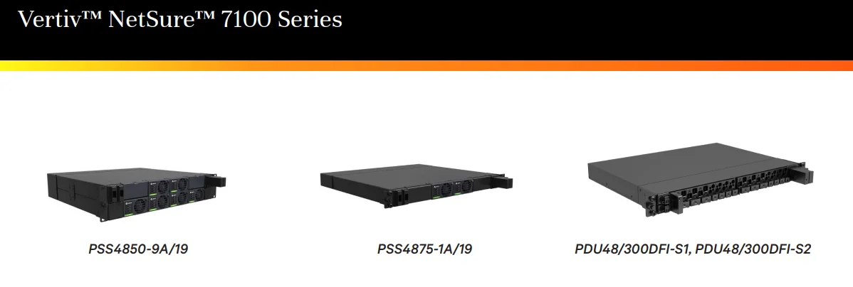 Emerson Vertiv Netsure 731 A61 - Efficient 48V DC Power Supply