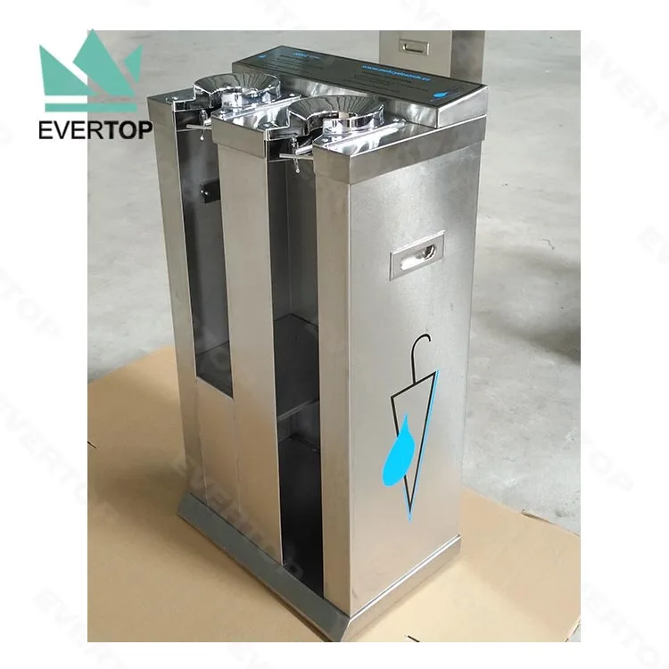 U-08&08B Automatic Dual Slot Wet Umbrella Wrapping Machine, Steel with ...