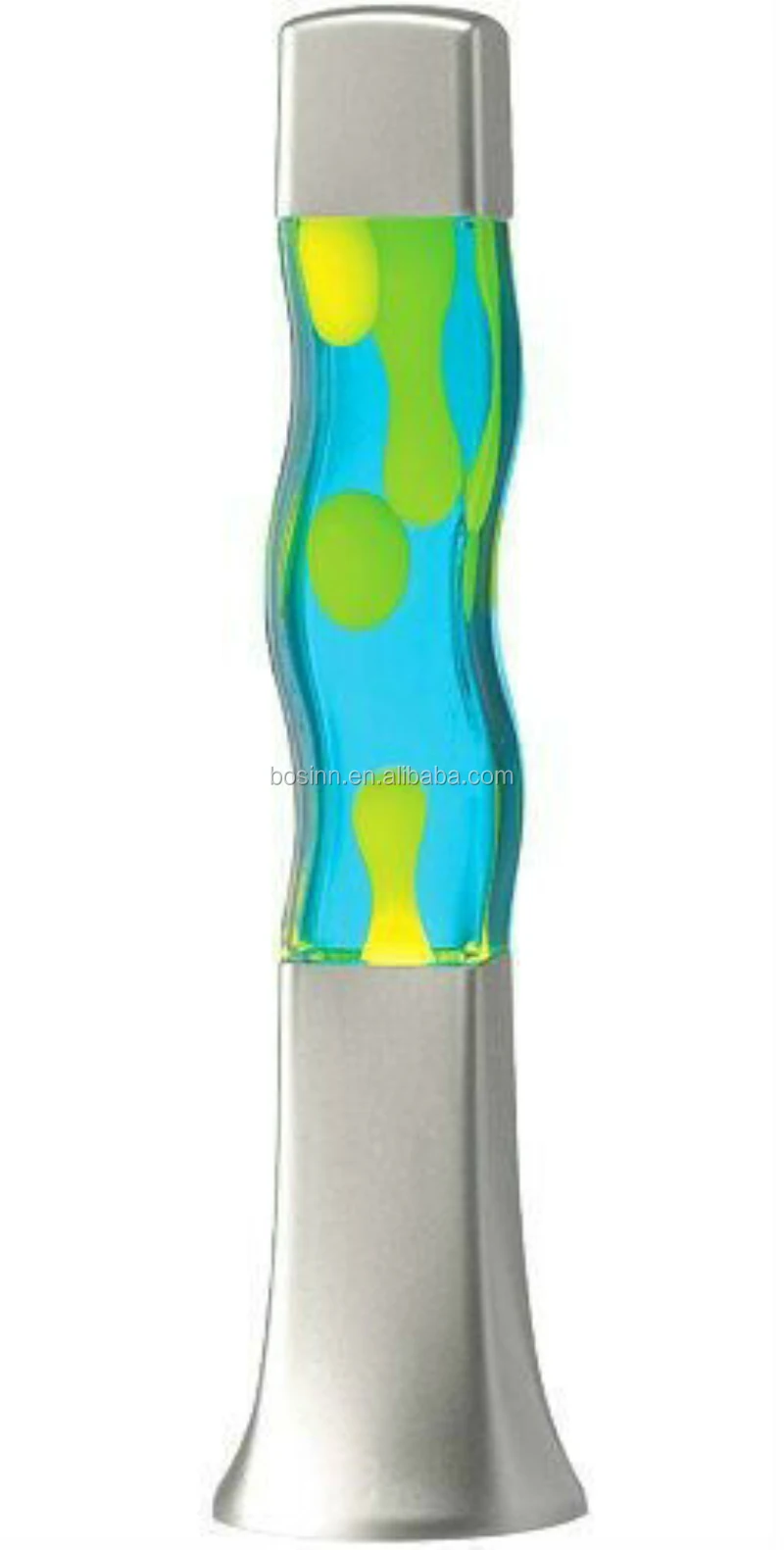 Cylinder Lava Lamp Large Glitter Liquid Relax Mood Night Lamps Motion ...