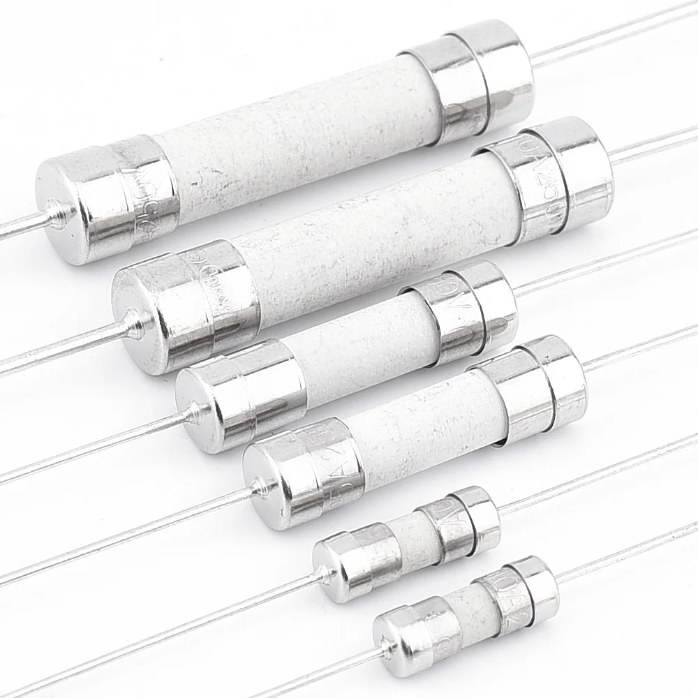 Time Lag Miniature Slow Blow Ceramic Tube Fuse Types 15a-500a 125v 250v ...