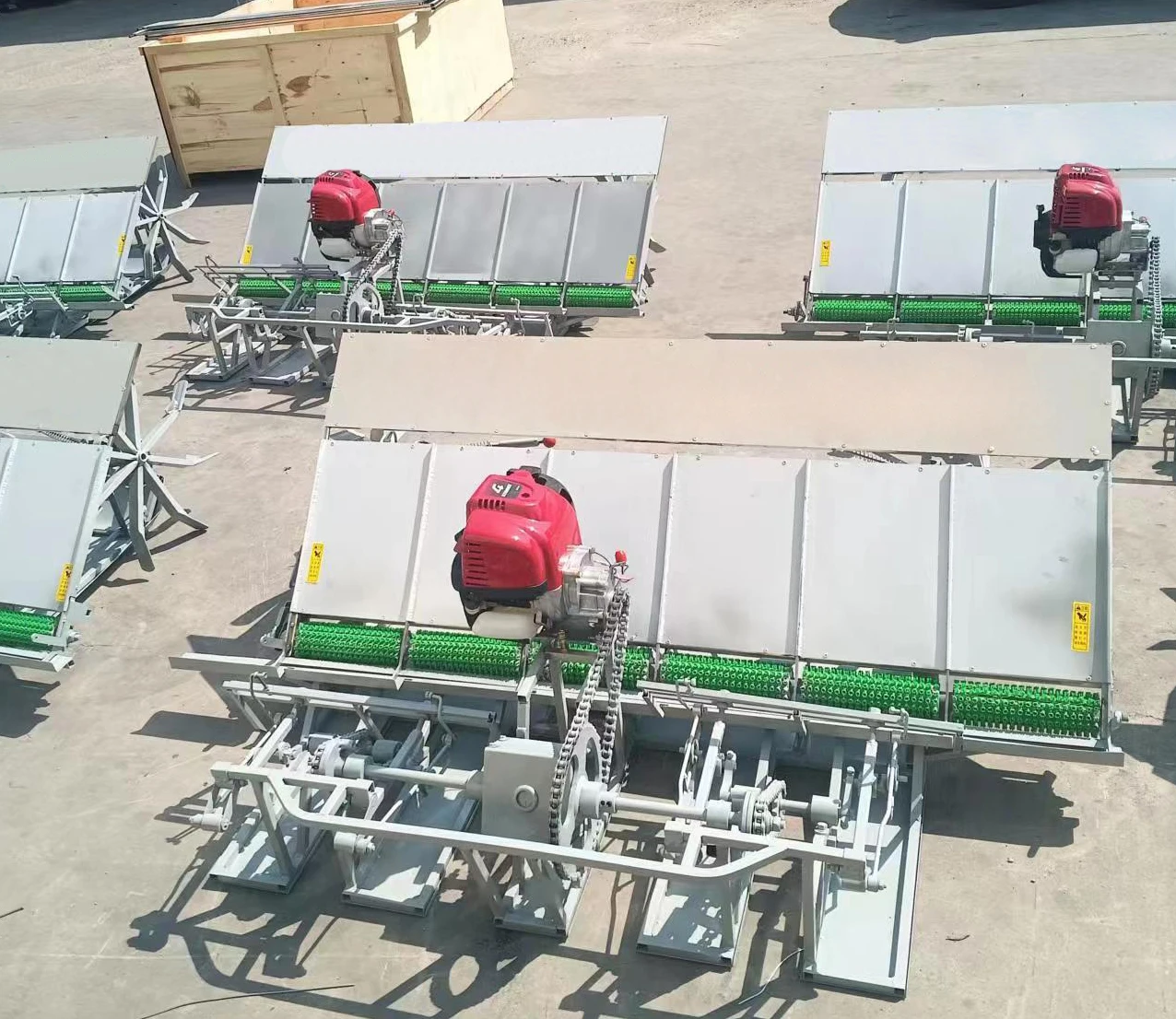 High Quality 6 Rows Paddy Rice Transplanting Machine