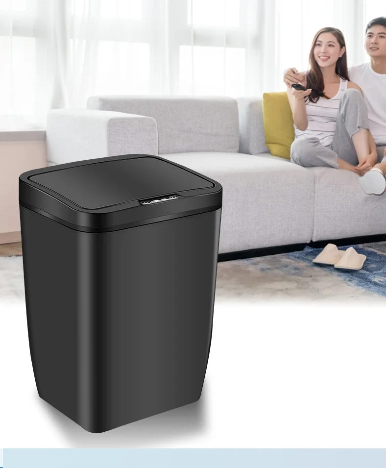 Smart Dustbin Sensor Contactless Plastic Automatic Trash Bin Induction ...