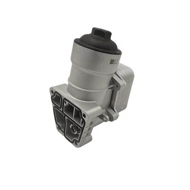 High Quality Aluminum Engine New Oil Cooler Housing for Audi A3 VW CC ...