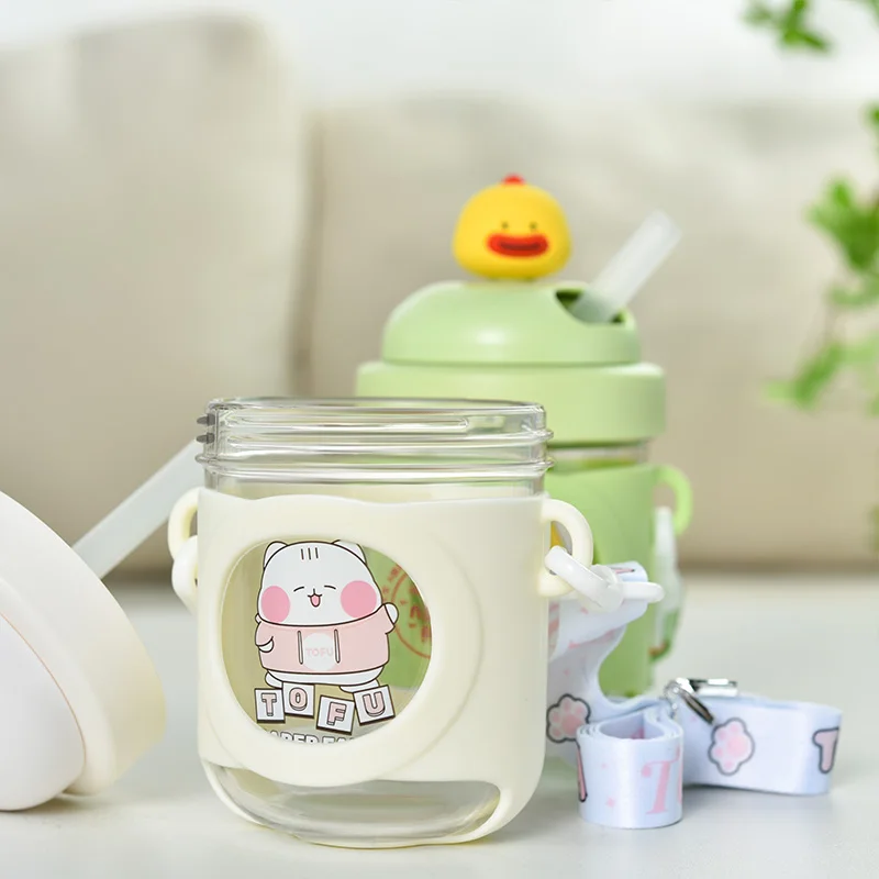 Icarer Family Cartoon Cup Cute Abs Silicone Soft Feeling Cartoon Cup ...