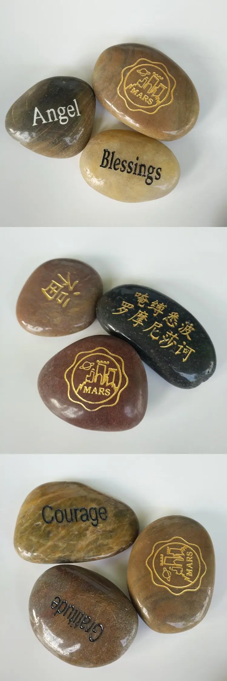 Diy Engraved Flat River Rocks - Perfect for Garden Decor