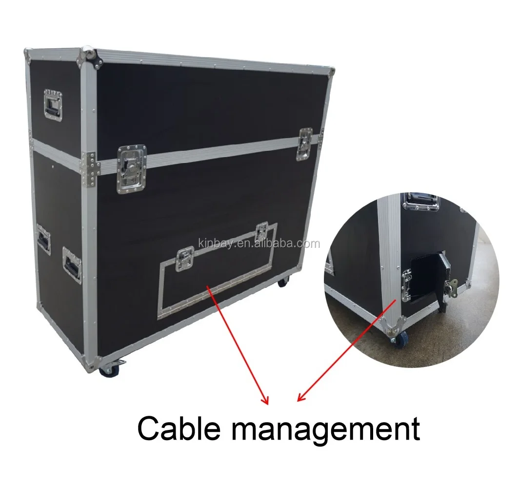 Motorized TV Mount - LCD TV Lift Flight Case by Kinbay