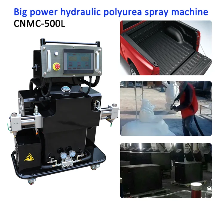 Waterproofing Two Component Materials Hydraulic Polyurea Spray Coating ...