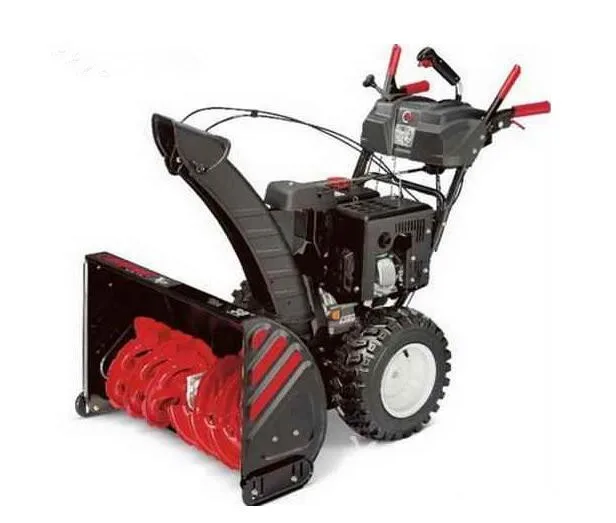 Full Hydraulic Gasoline Snow Plow Hand Push Snow Thrower Three in One ...