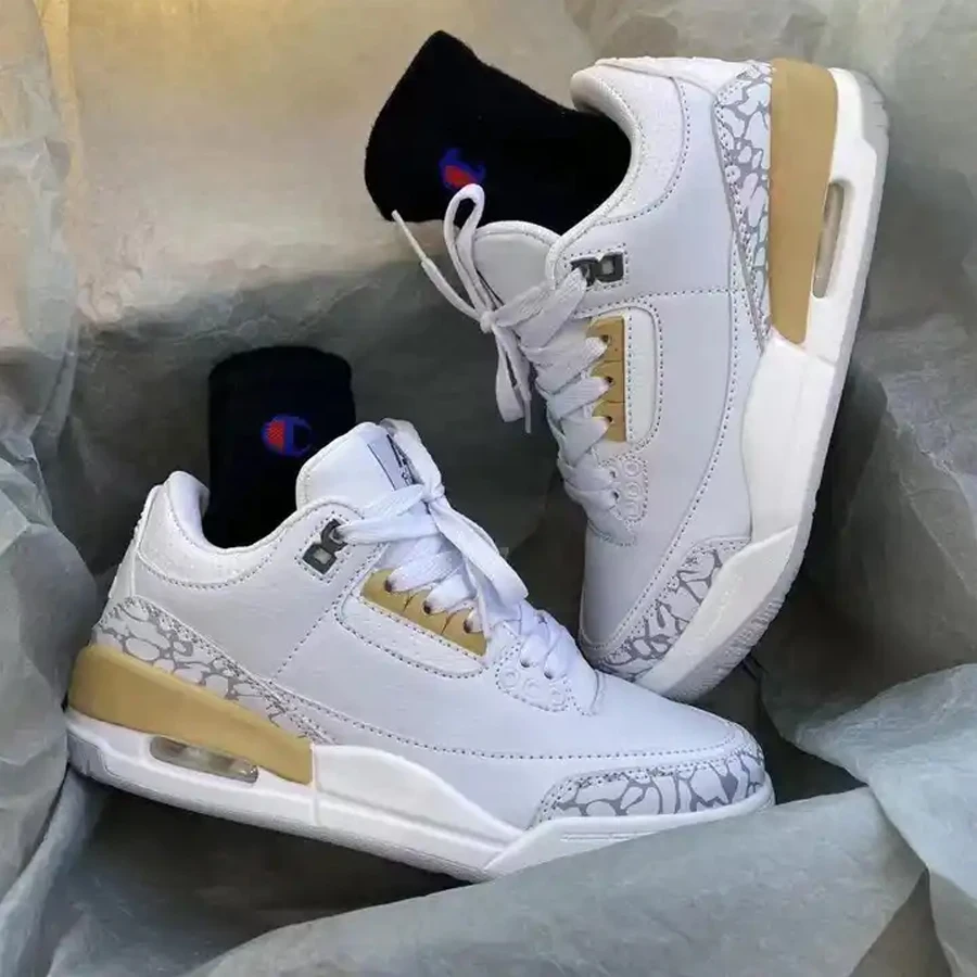 Sports Basketball Shoes,Casual Sneakers,Jordaneliedlys Sneakers 3s 4s ...