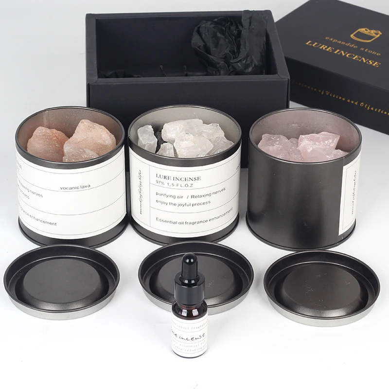 Aerobic Scent Aromatherapy Gift Set Natural Crystal Essential Oil Aroma ...