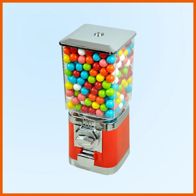 Square Beaver Single Gumball And Candy Vending Machine
