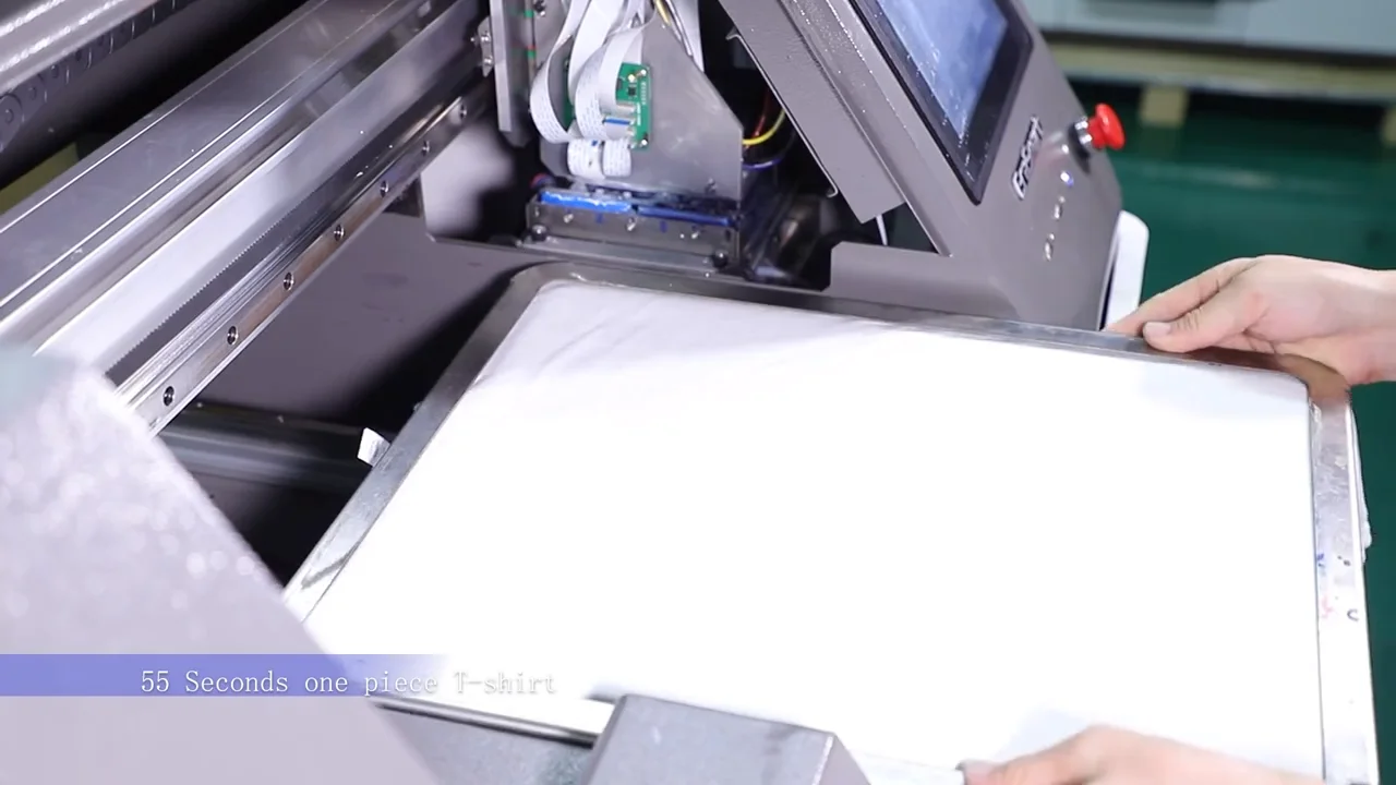 Imprimante Textile Automatic Direct 3d Digital Custom Fabric Cloth ...