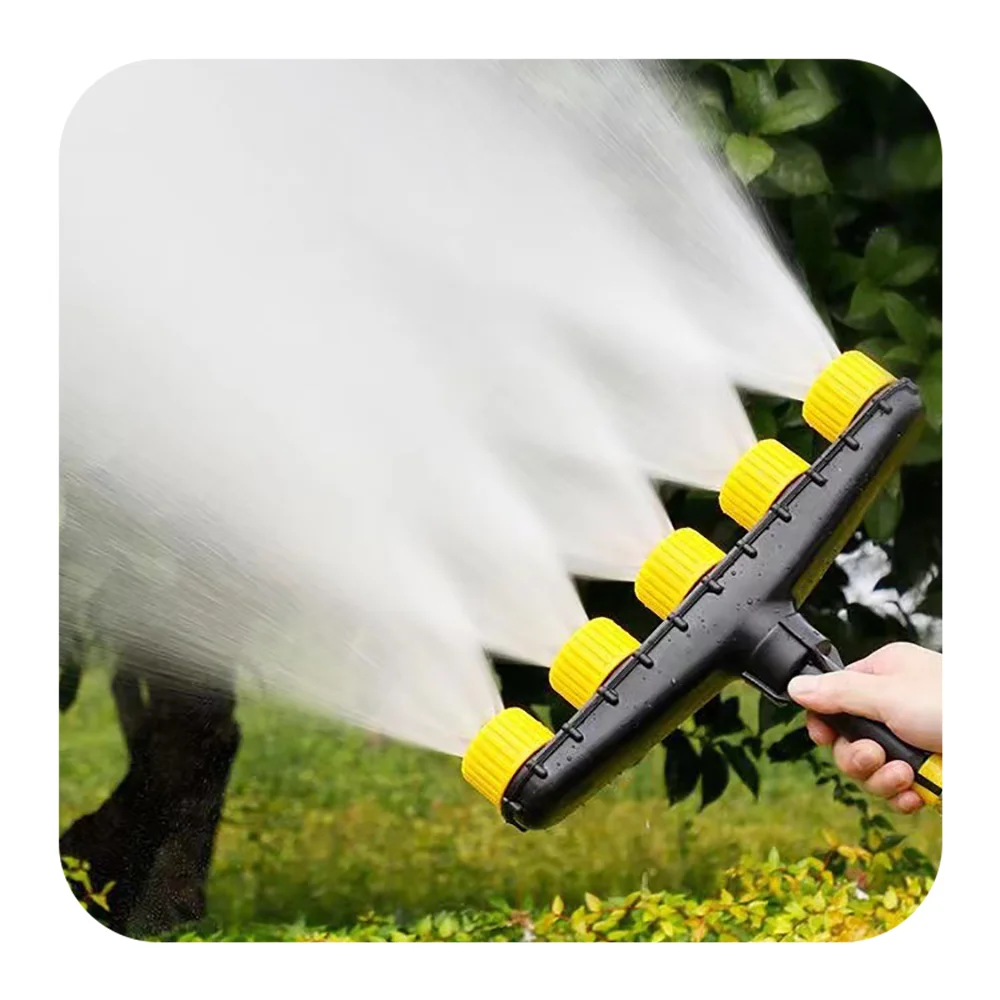 VERTAK 5 Way Splitter Garden Sprinkler Head - Efficient Irrigation