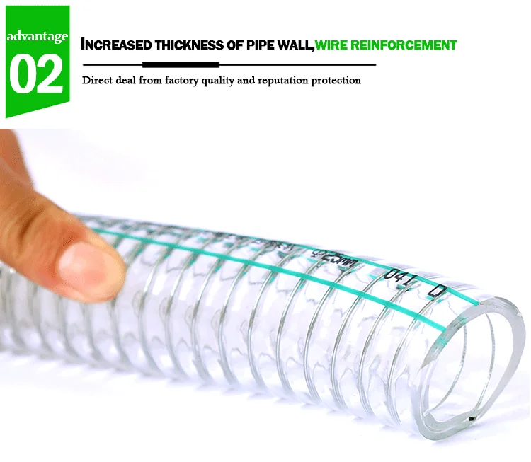 FUTAI PVC Spring Hose - Durable, Flexible, and Versatile