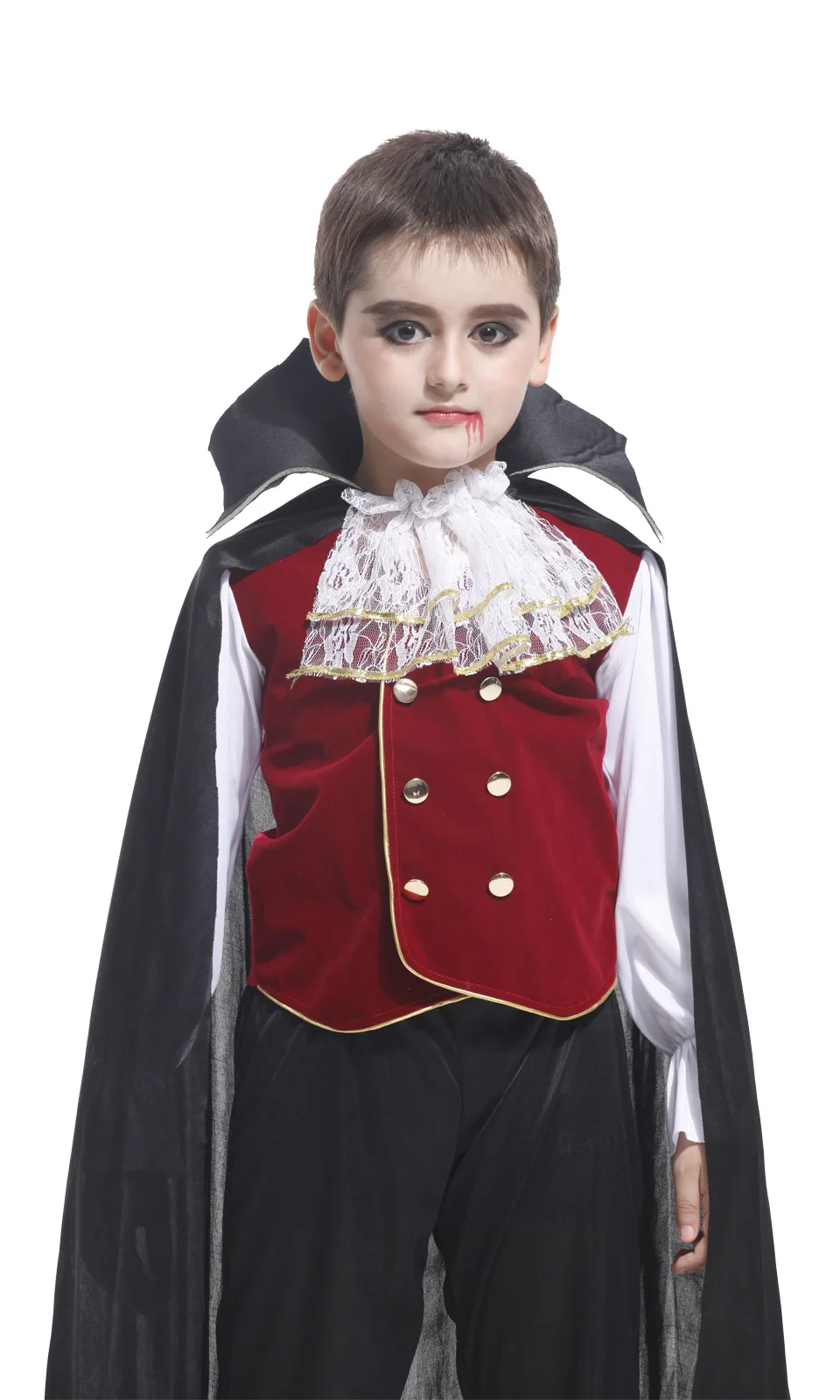 High Quality Kids Cloak Knight Cosplay Costumes Halloween Vampire ...