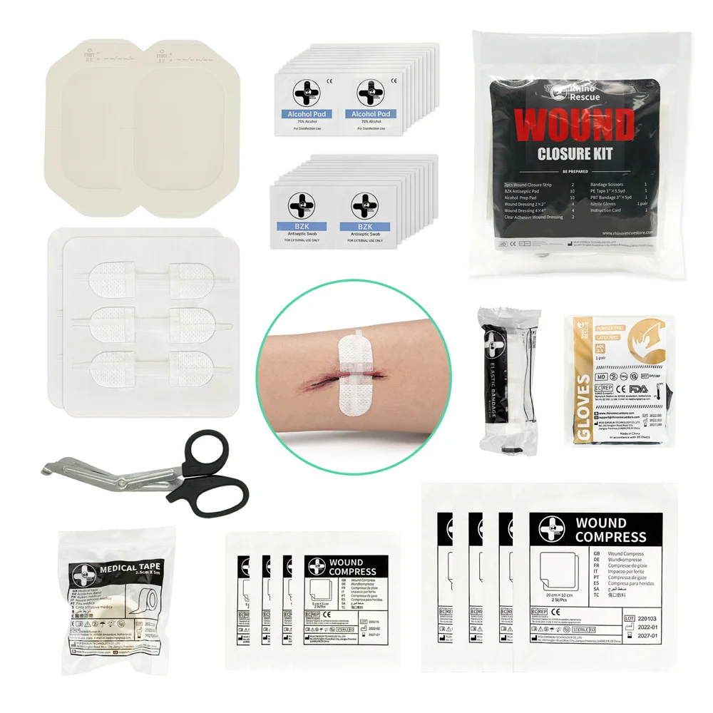 Rhino Rescue Wound Closure Device Zip Tie Skin Closure Tape For Cuts ...