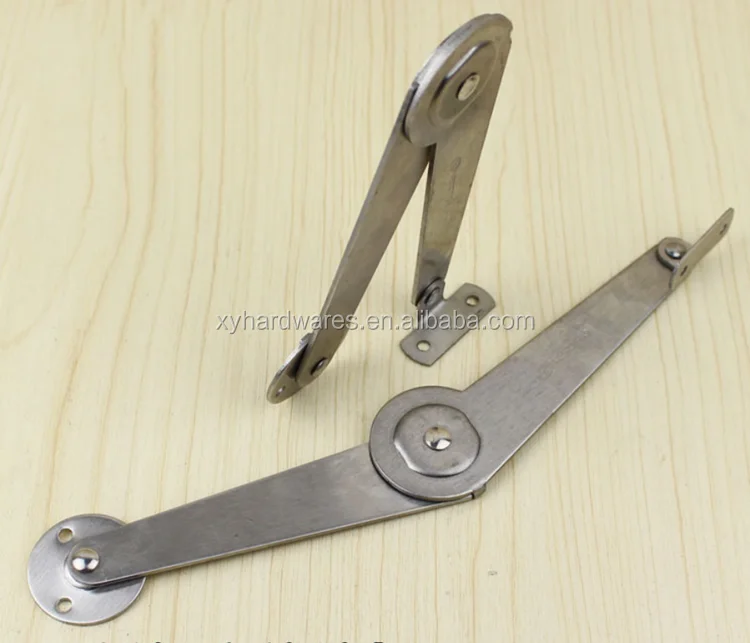 Downward Opening Lid Stay - Support for Cabinet Doors