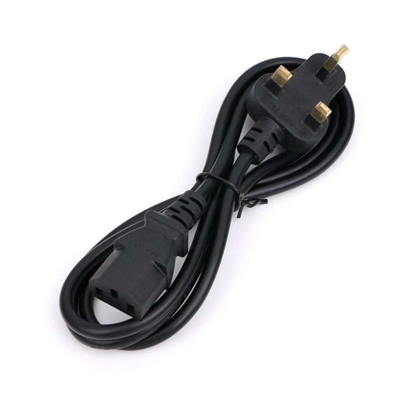 Uk Power Cord Uk Plug 3 Pin C7 Power Cable Cord Ps4 Power Cables Iec C7 ...