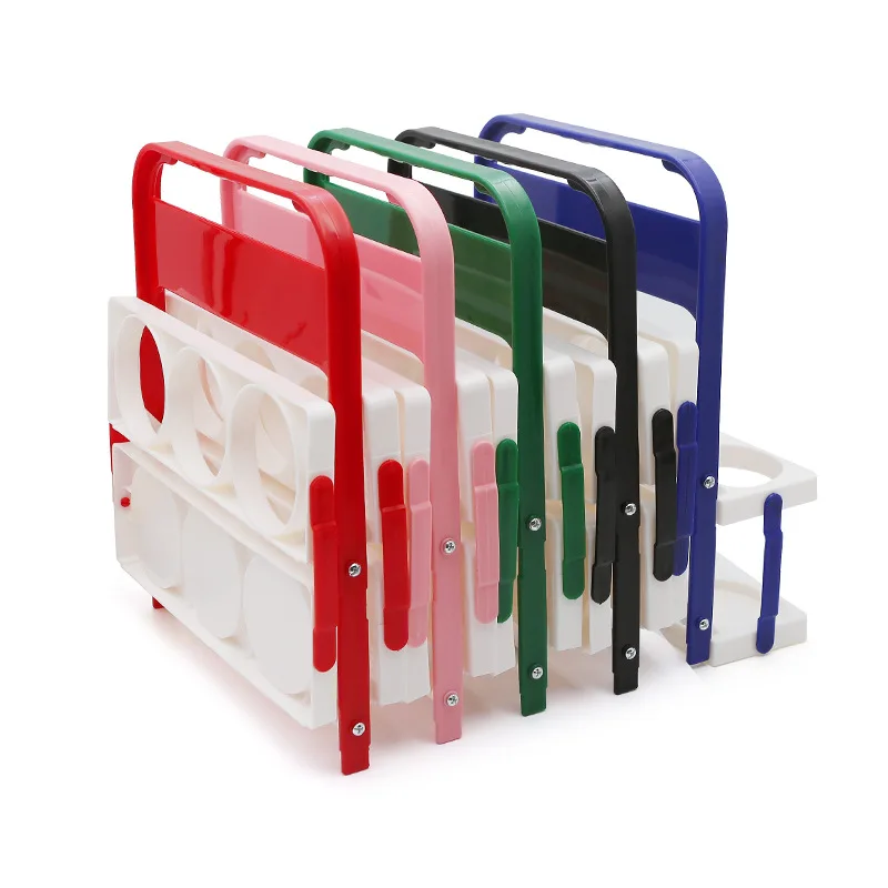Plastic Foldable 6 Pack Beer Wine Holder Rack - Buy Plastic Beer Bottle ...