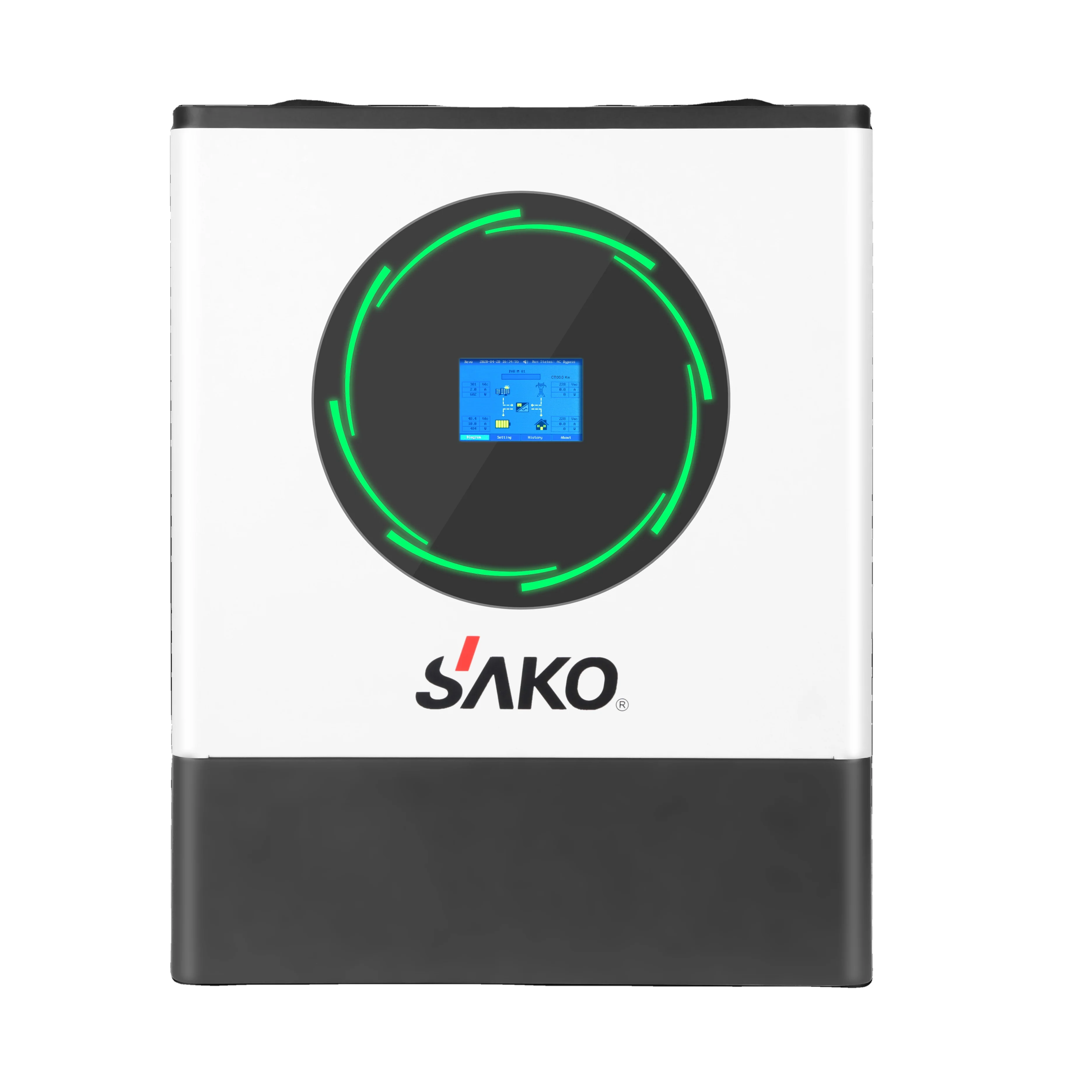 Sako Sunpolo 8000w Hybrid Inverter 8kw Off Grid Solar Power System Mppt ...
