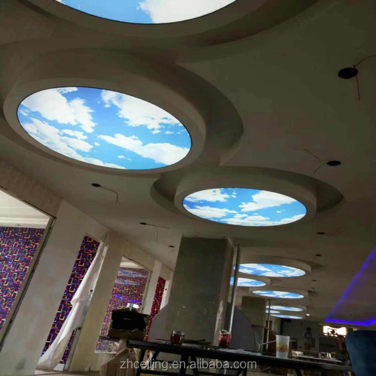 ZHIHAI PVC Spanndecke System - Pop Ceiling Designs for Lobby