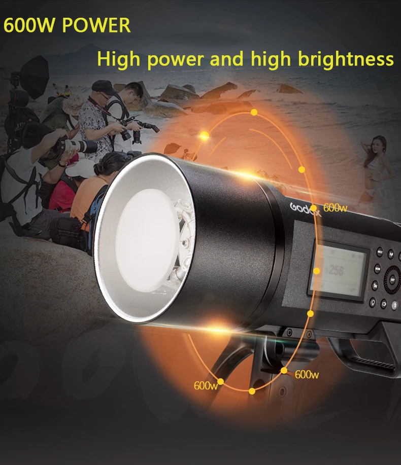 Godox Studio Flash Ad600bm Ad-600bm Wireless Bowens Photography Flash ...