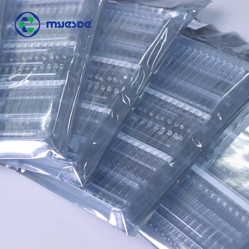 Myesde Cleanroom Head Blue Sharp Shape Adhesive Silicon Swab for ...