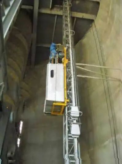 Alimak 450 High Rise Building Construction Elevator with Veichi VFD