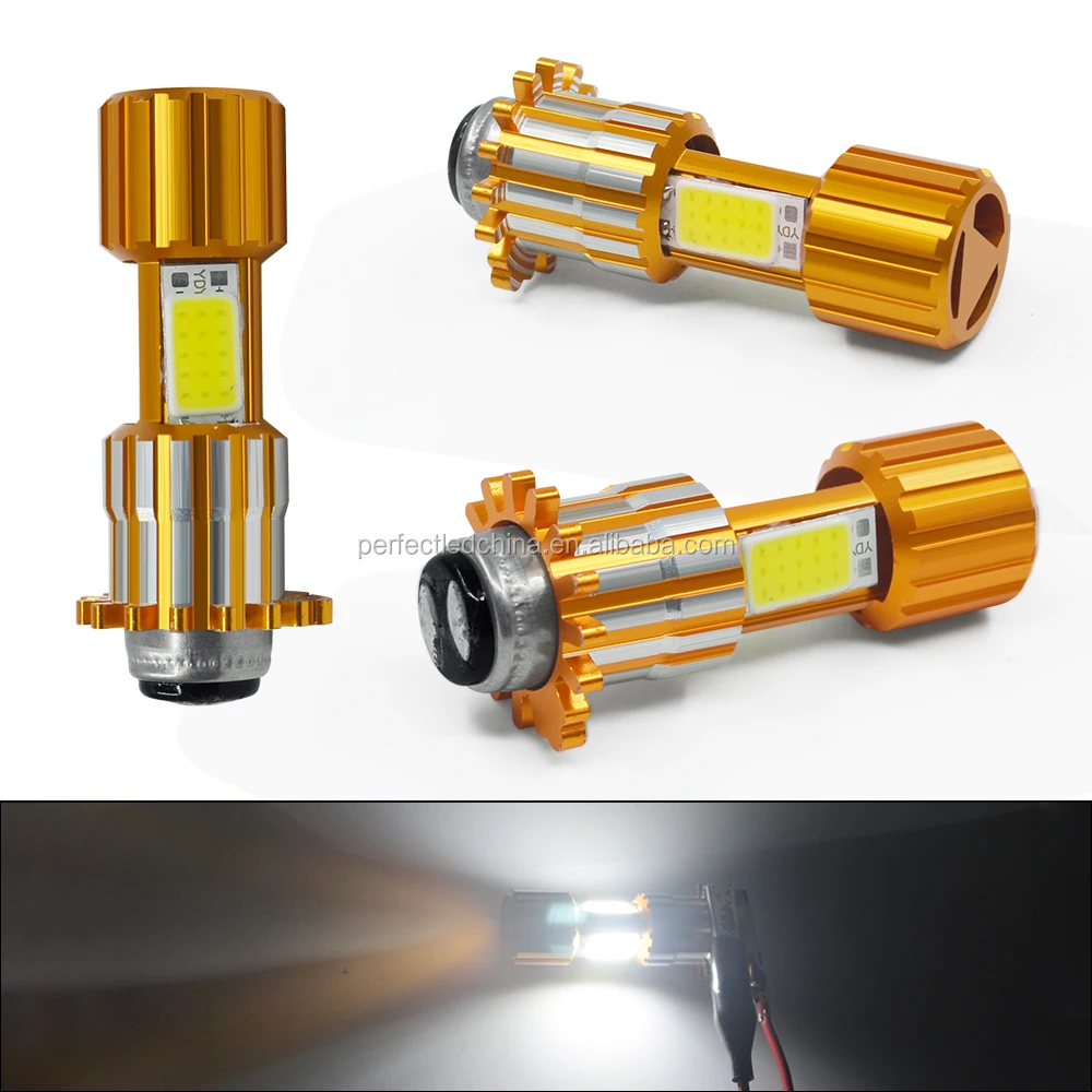 Perfect Led Super Bright H6 Ba20d Car Motorcycle Led Bulbs Headlight 6v ...