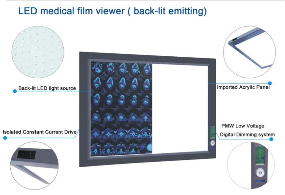 MSL X-Ray Film Viewer - Bright, Reliable LED Illumination