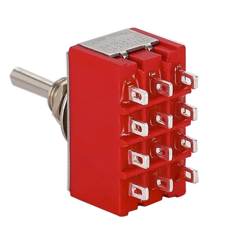 Mts-403 On Off On Toggle Switch Ac 250v 2a 120v 5a 12 Pin 4pdt - Buy ...
