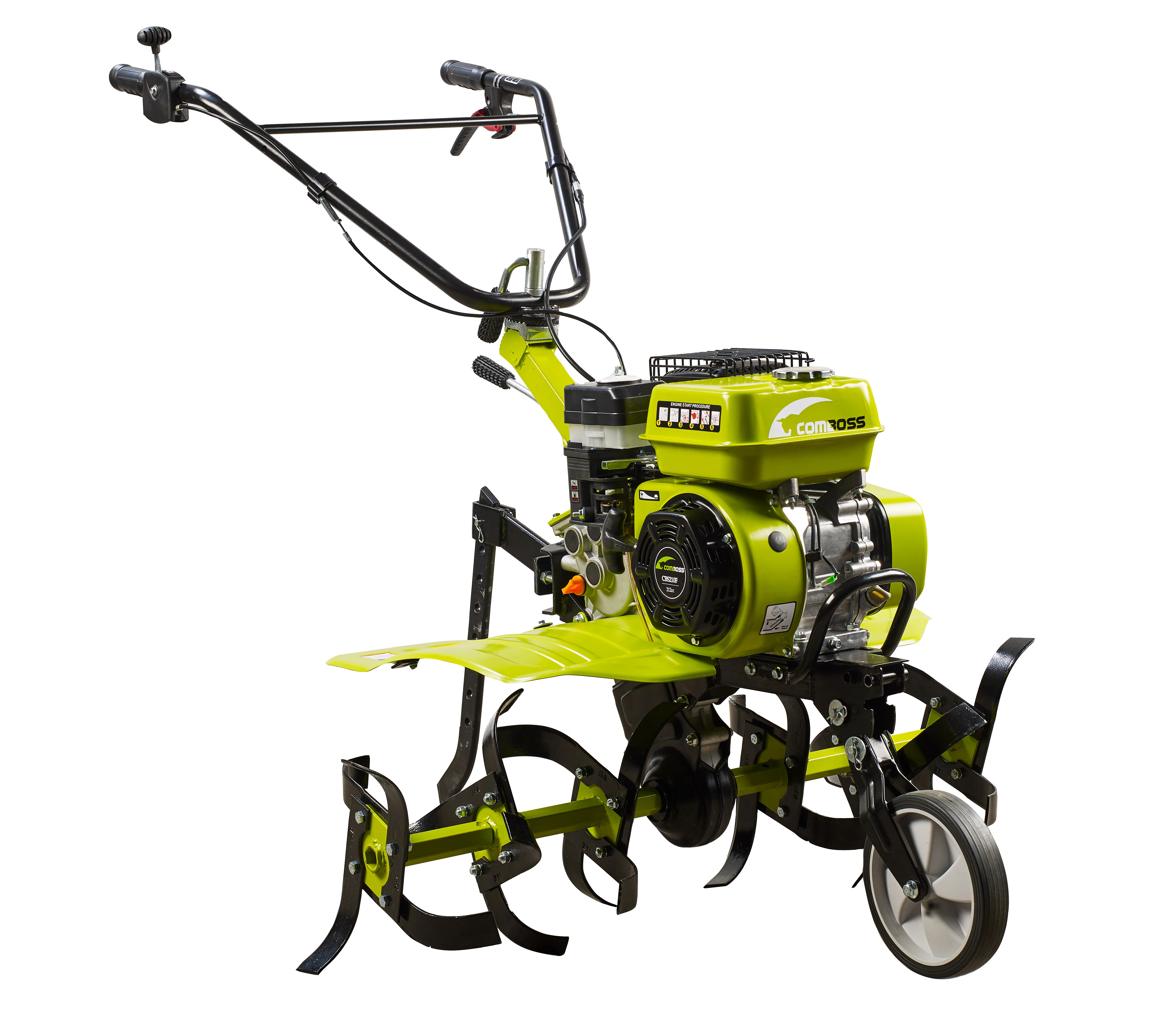 Gasoline Engine Mini Tractor 7HP Power Tiller for Small Farms - Multi ...